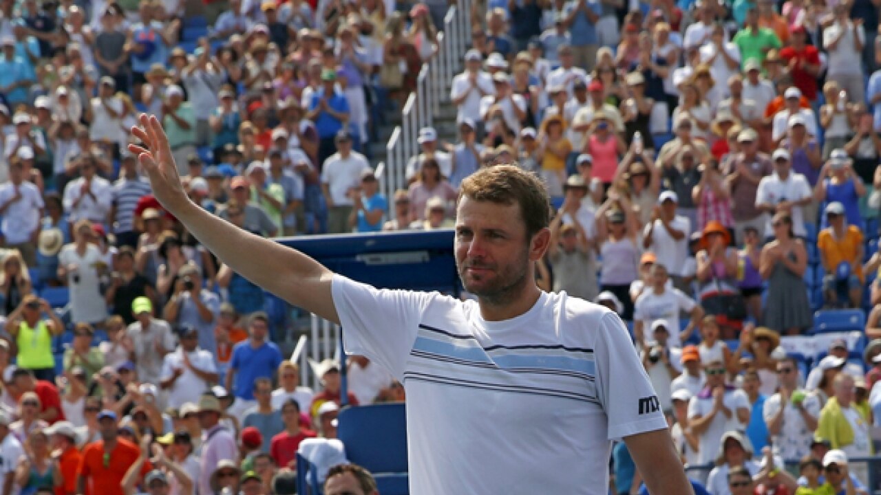 US Open: Mardy Fish loses in second round but retires a winner
