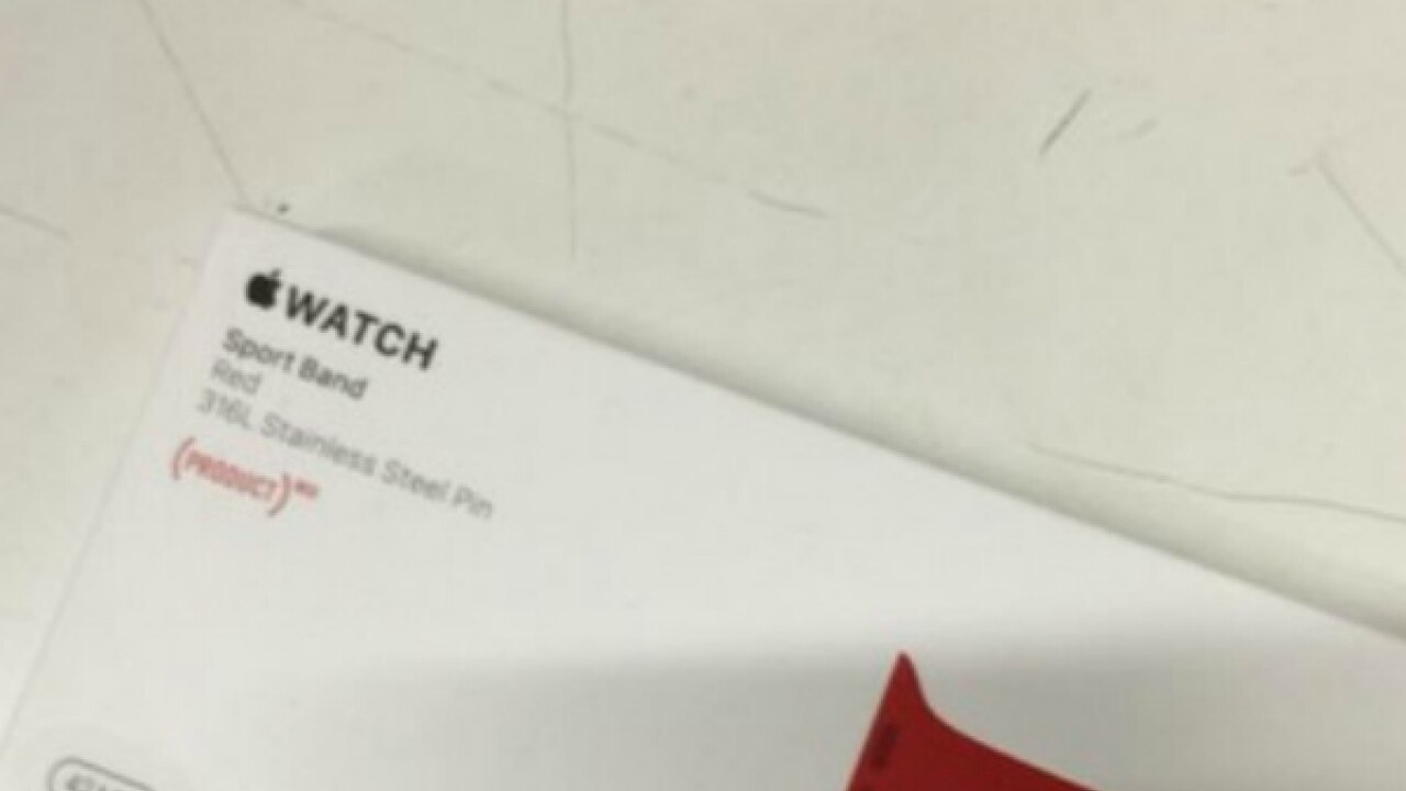 Red Apple Watch band leaked hours before iPhone 6S launch