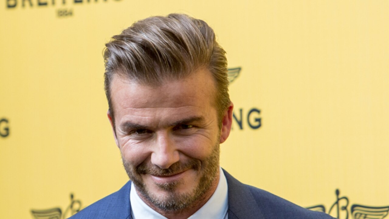 David Beckham laughs off James Bond rumours