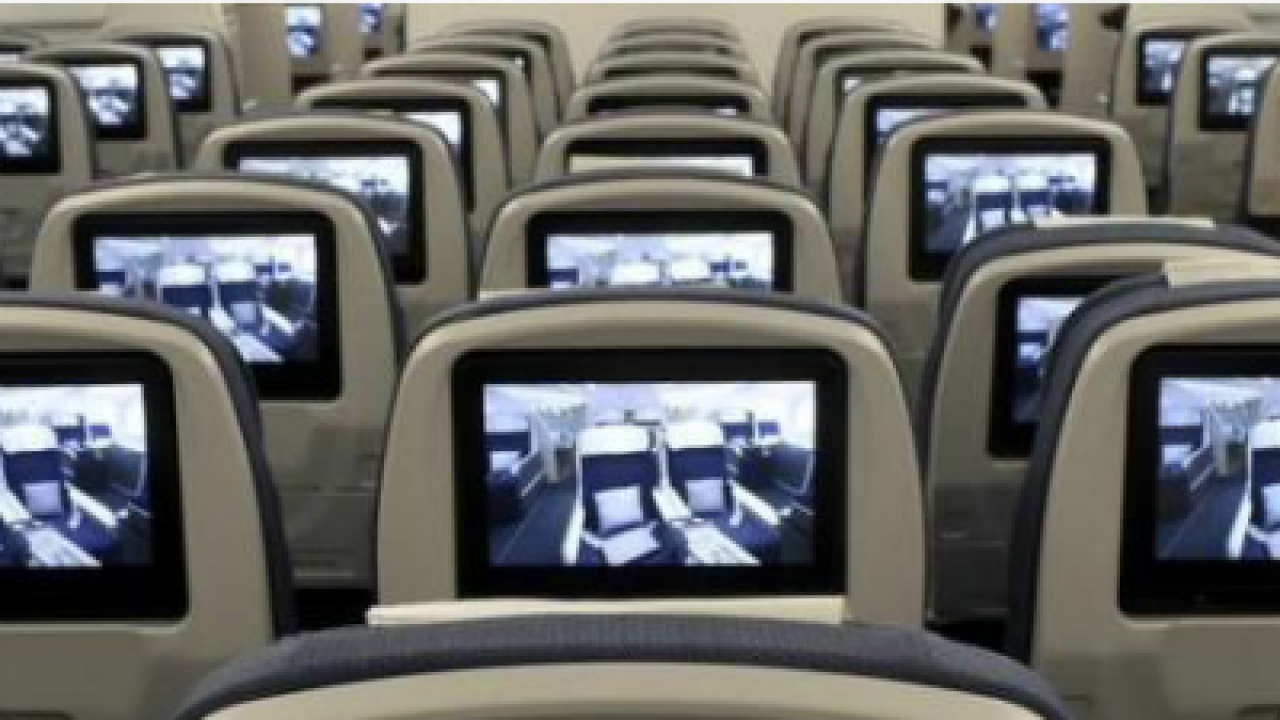 Passengers can watch live TV on China flights