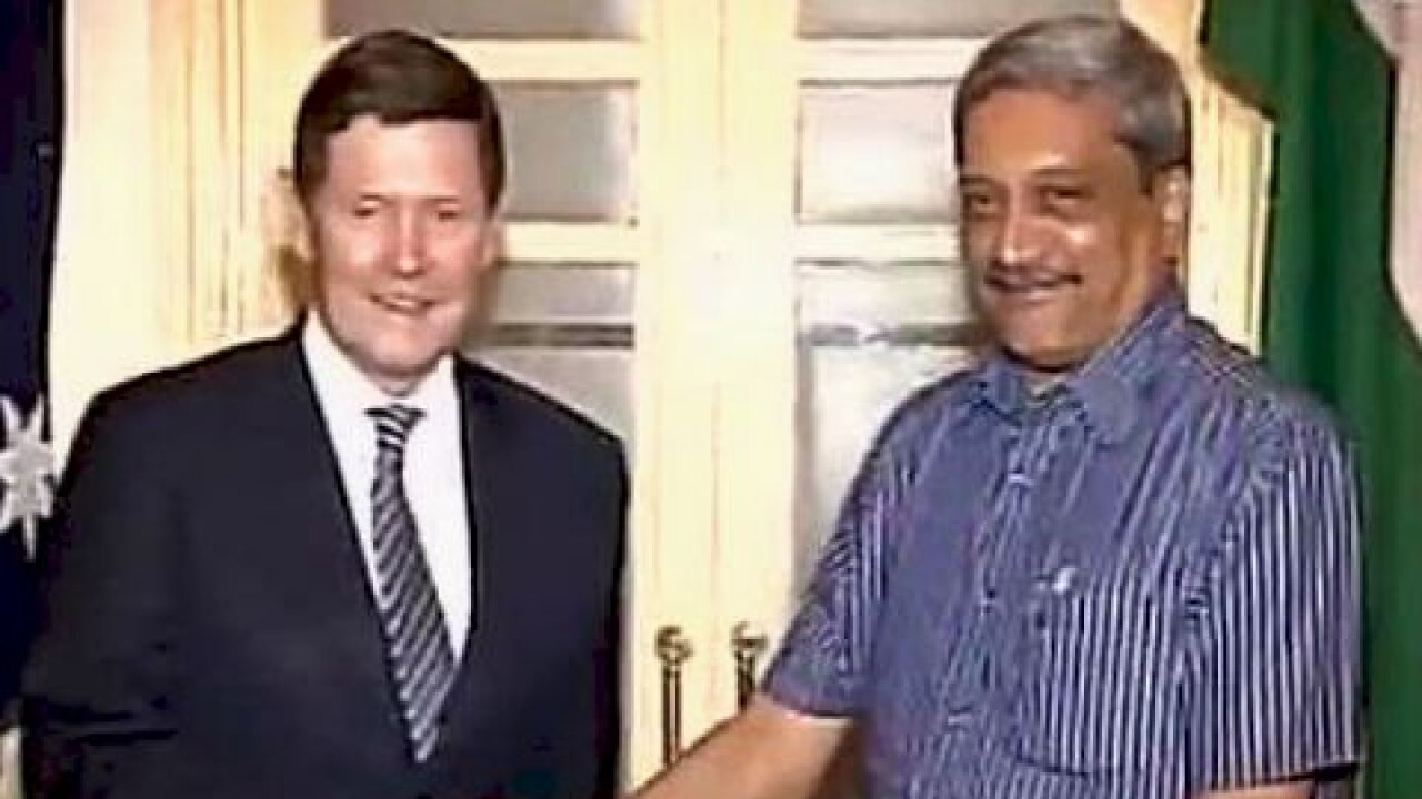 Manohar Parrikar meets Australian Defence Minister Kevin Andrews