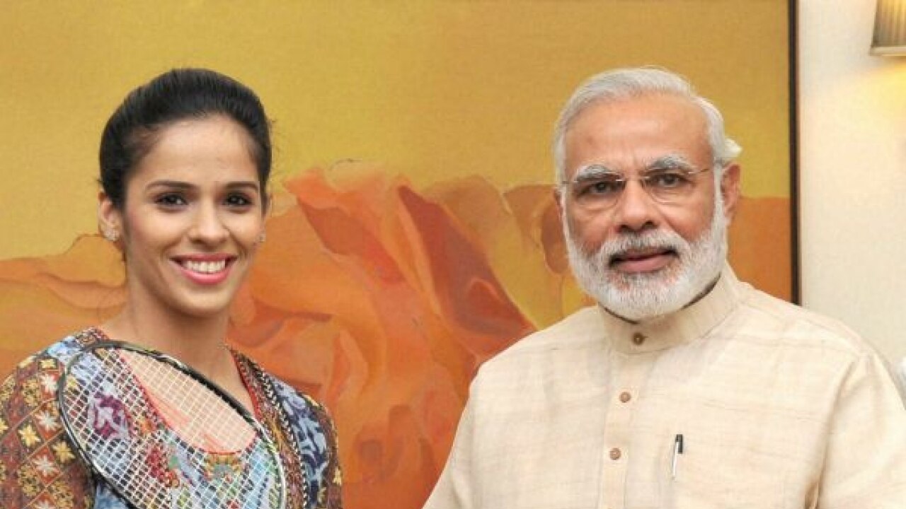 Here's what Saina Nehwal gifted PM Modi for his birthday