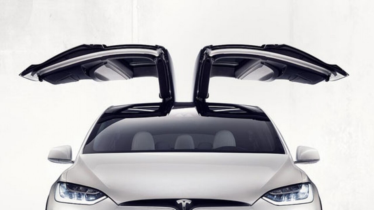 The new Tesla Model X is a falcon-winged speed demon