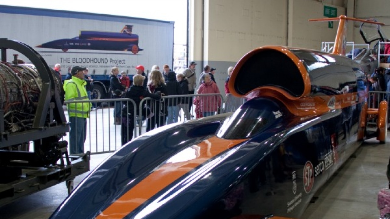 Land speed record: British hybrid supersonic car seeks to be fastest ...