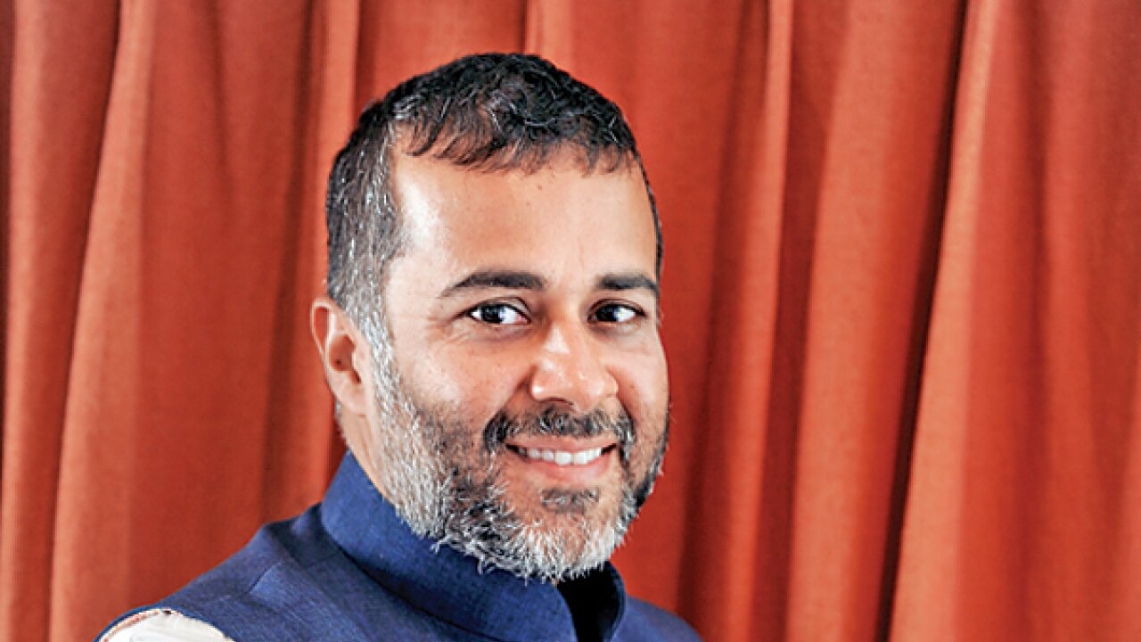 Chetan Bhagat as the love guru in a serial!