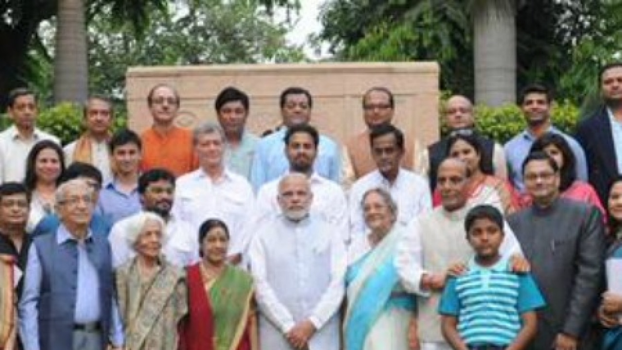 PM Modi meets Netaji's family, promises declassification of files