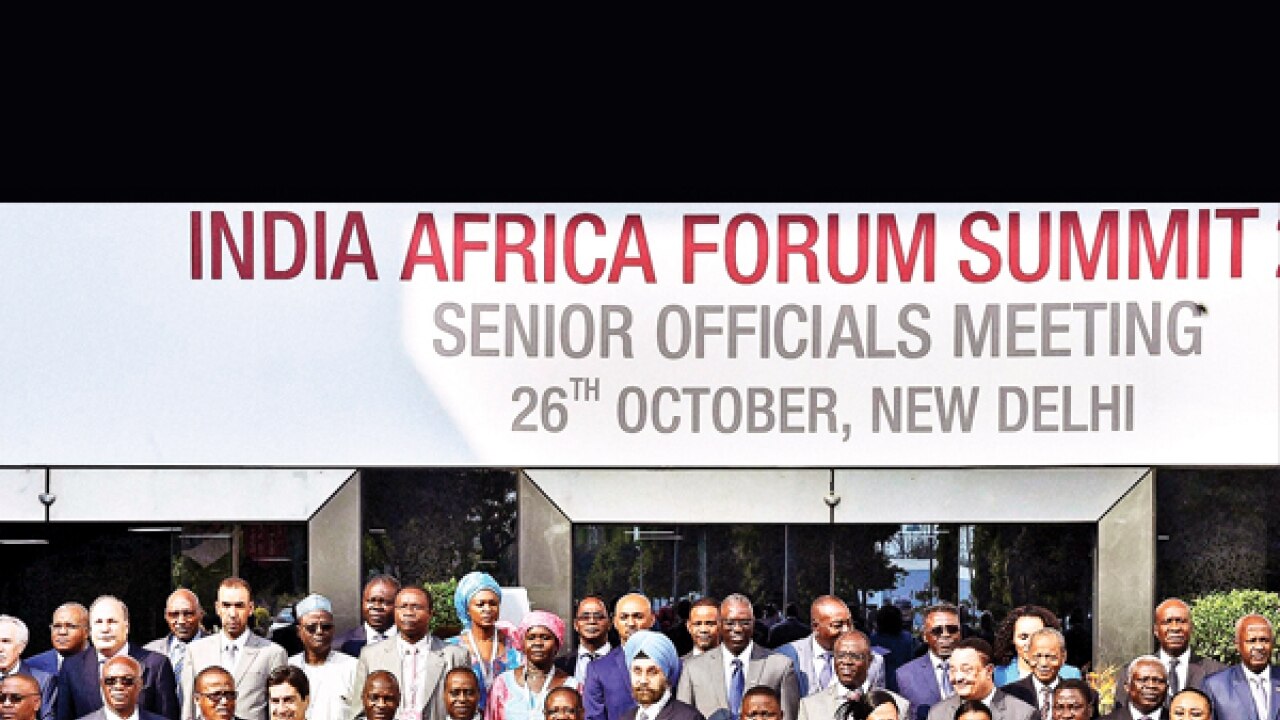 Heads of African nations arrive in India for landmark summit