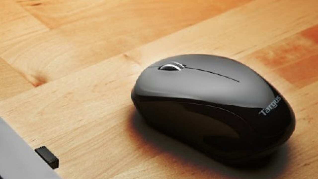 Targus launces wireless BlueTrace mouse with ergonomic design