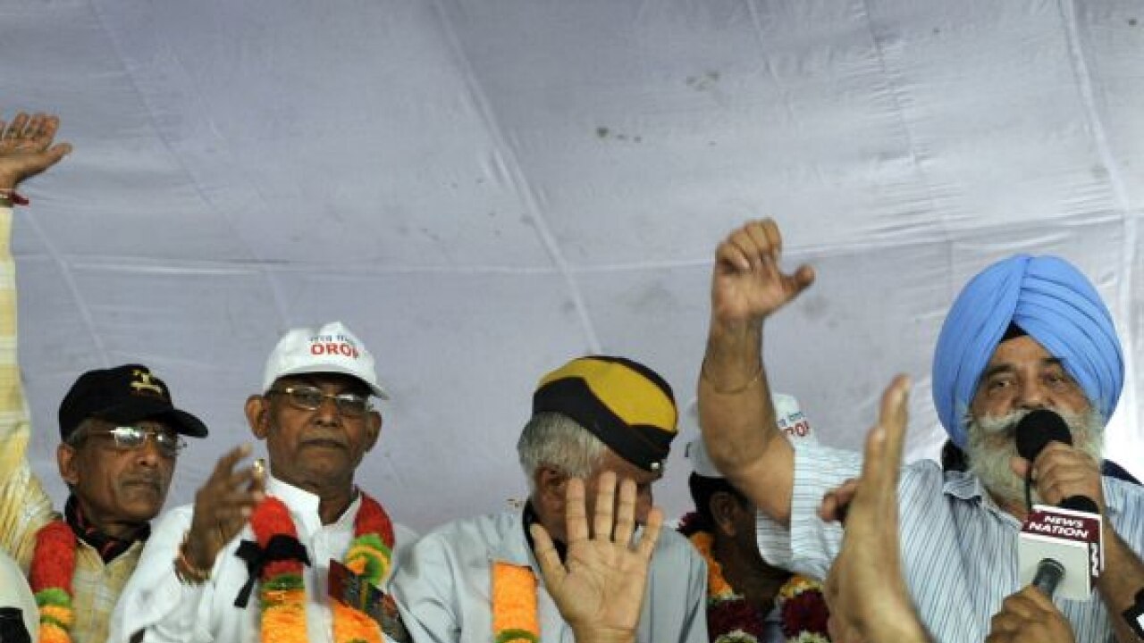 Now, protesting OROP leaders to return their medals