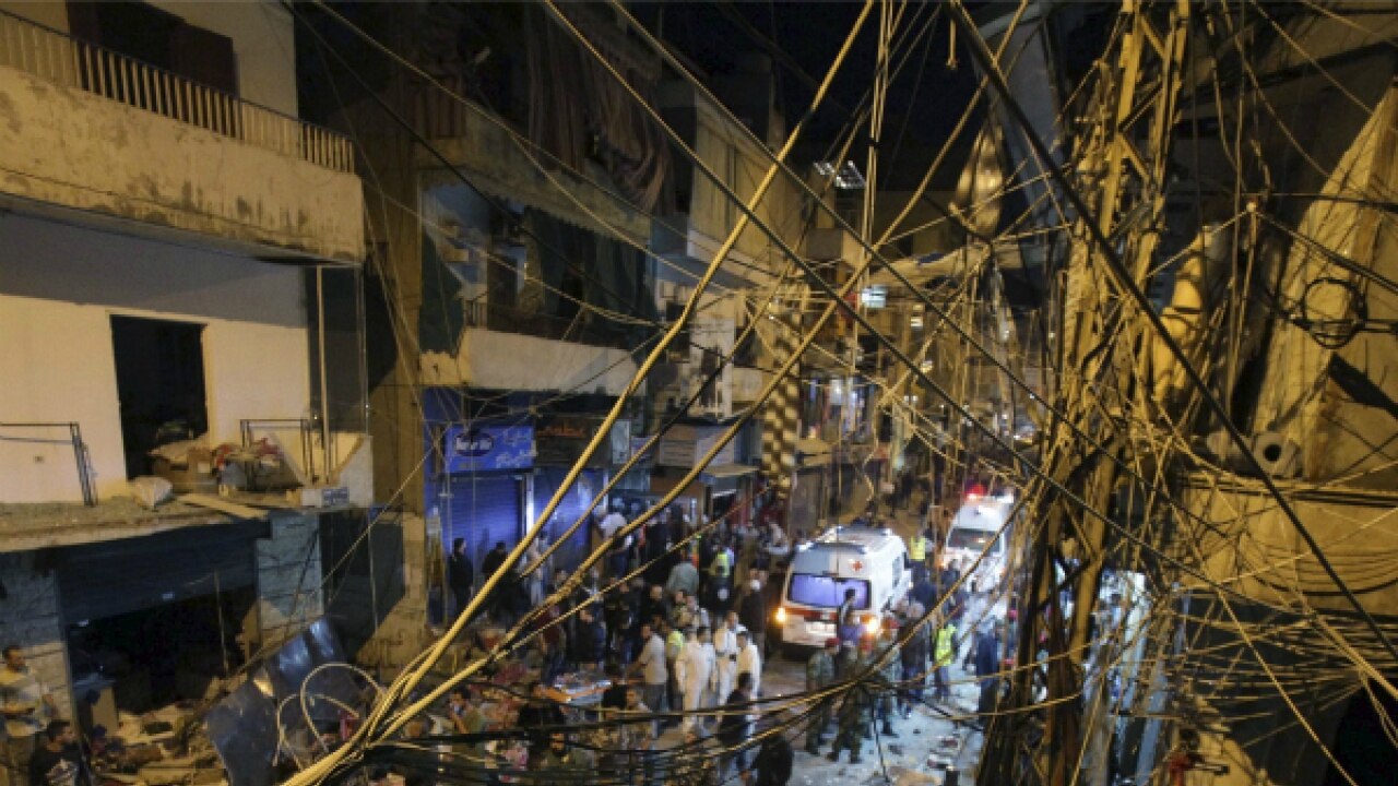 Lebanon in mourning after bomb blasts kill 43