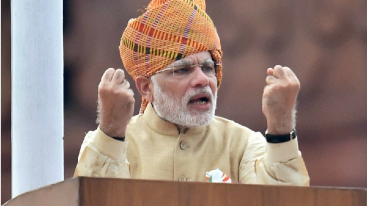 India proud of its strong and valiant Navy: PM Modi