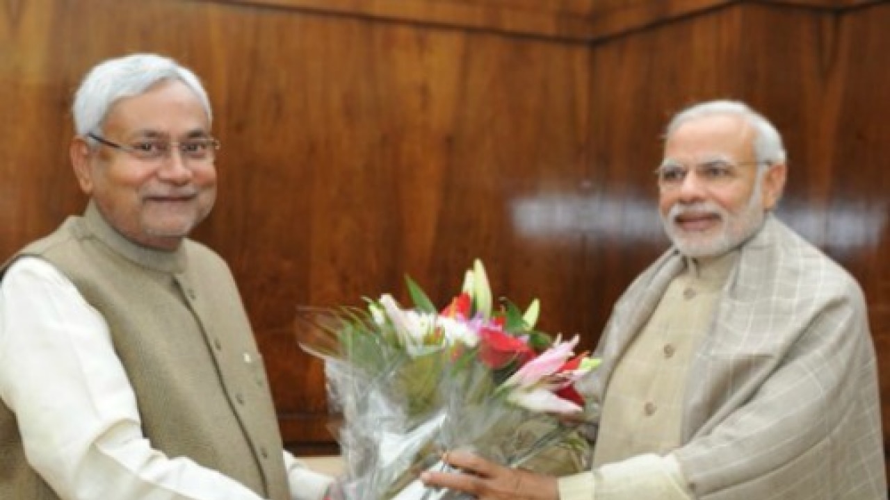 Nitish Kumar and PM Modi meet for the first time after Bihar elections
