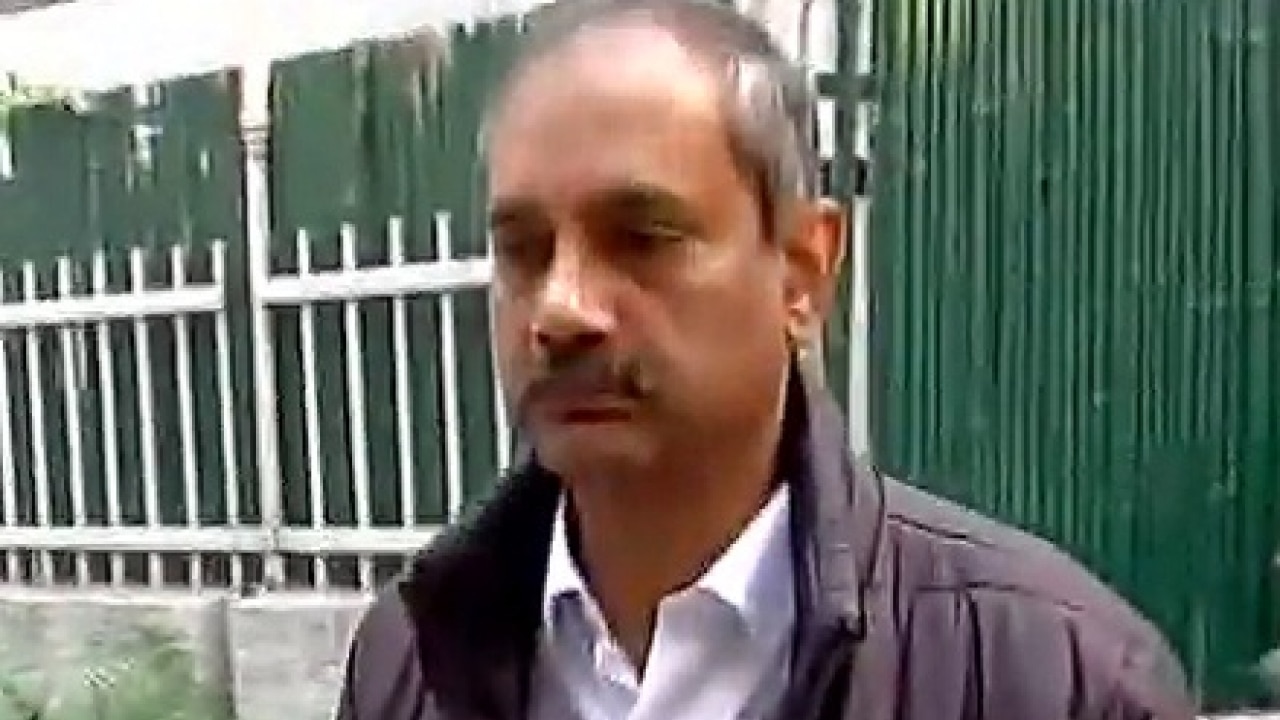 Rajendra Kumar at CBI headquarters for questioning