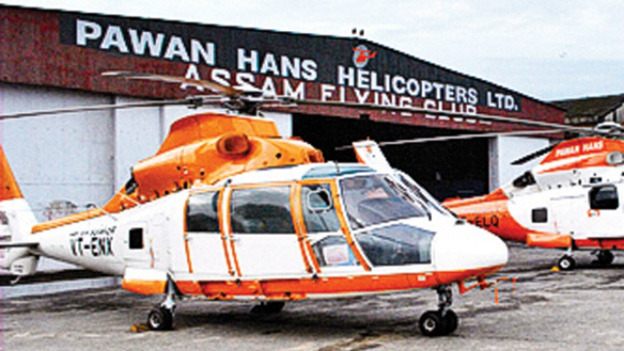 Pawan Hans registers Rs 38.81 crore profit in FY14-15
