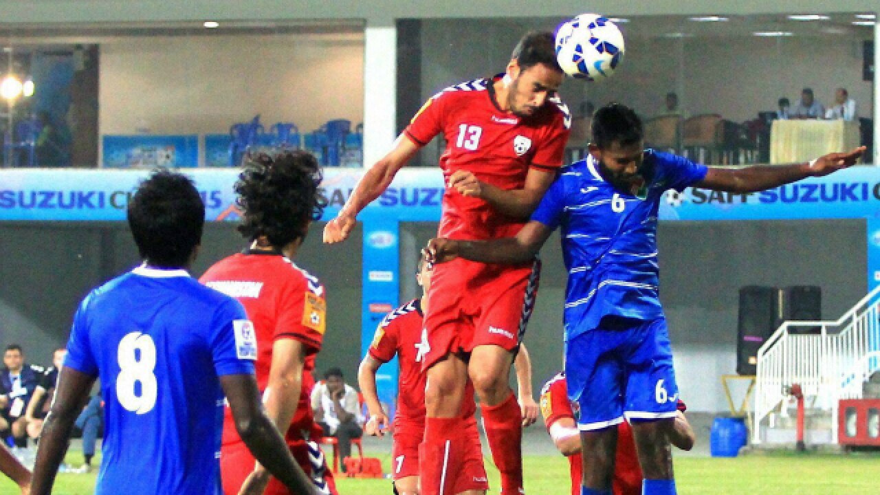 SAFF Cup: Afghanistan thrash Maldives but both qualify for semis