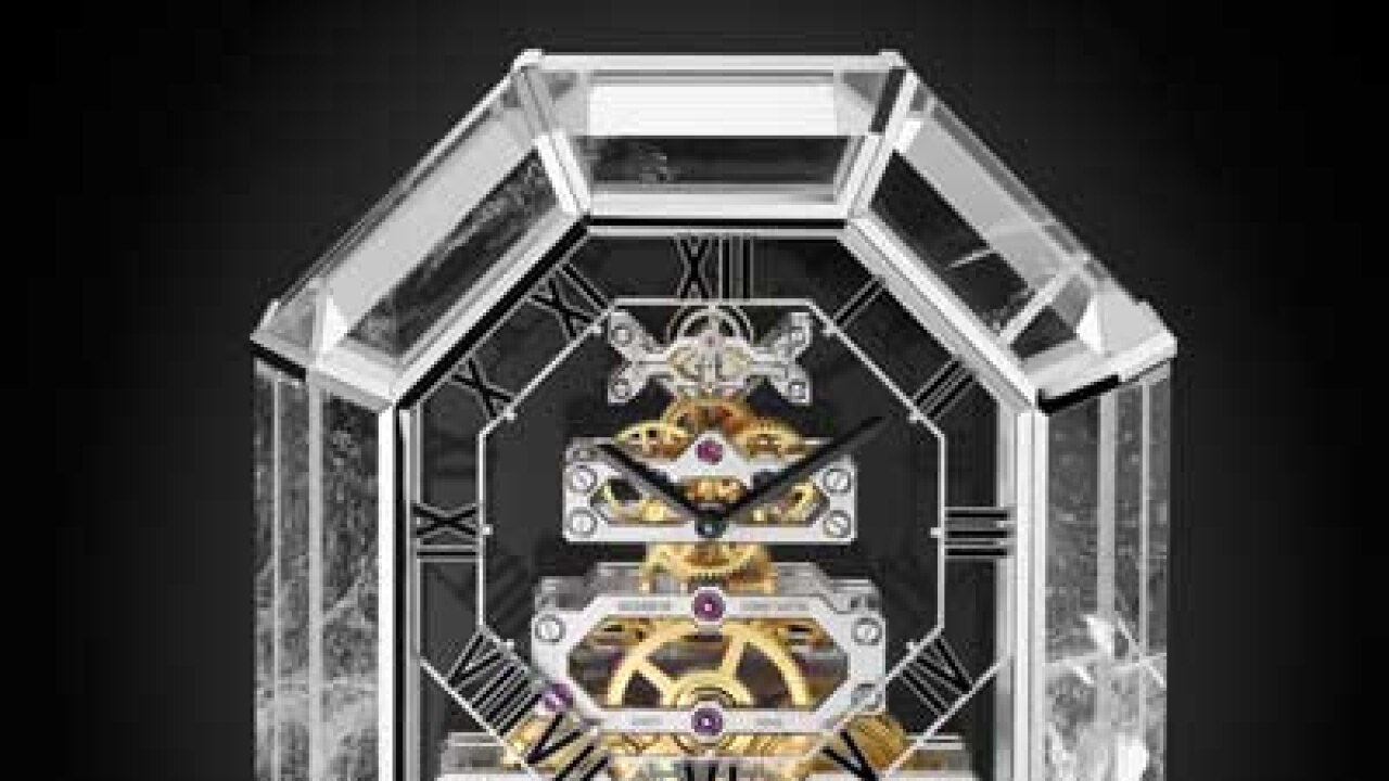Would you display these luxury clocks in your home?