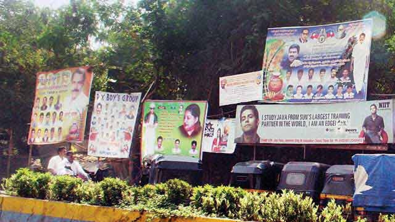 Thane to go hoarding free following orders from Municipal Commissioner