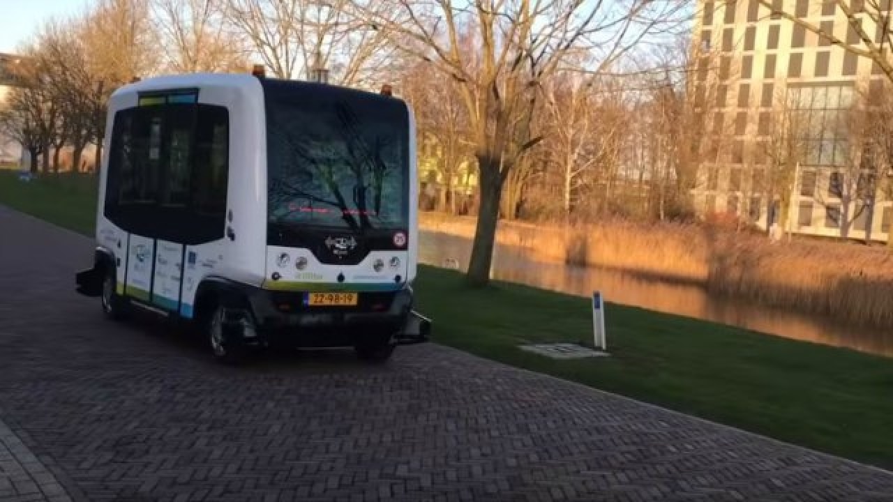 Driverless shuttle bus will soon be on Dutch public roads