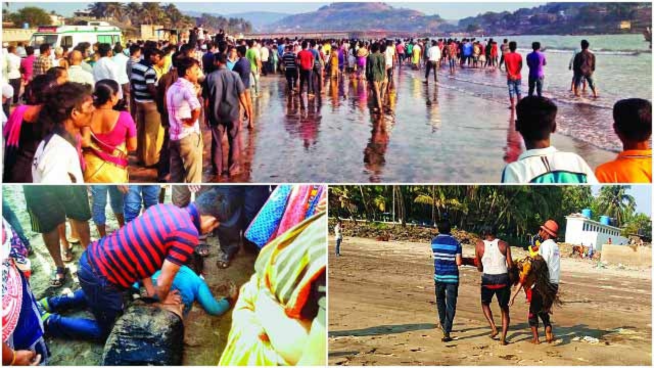 13 students from Pune's Abeda Inamdar college drown in Murud sea, one ...
