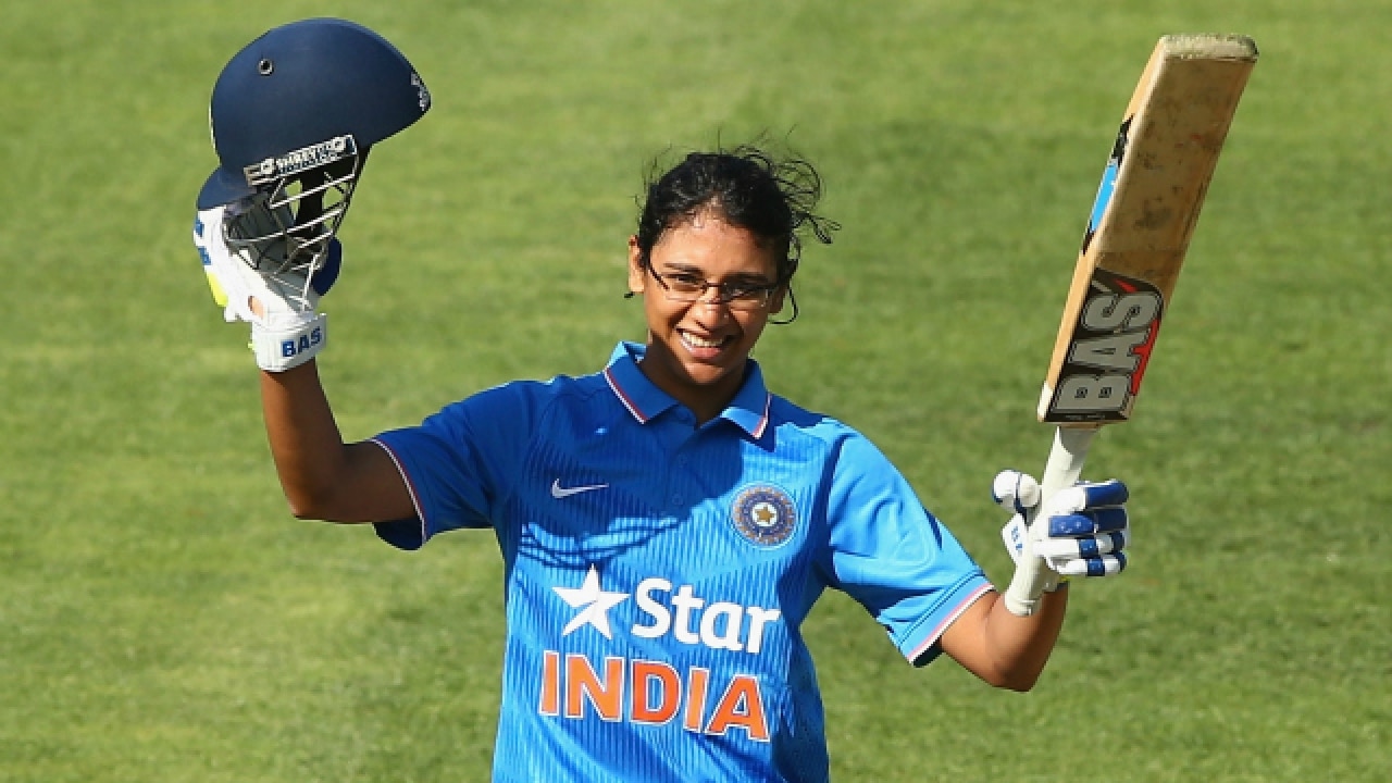 Smriti Mandhana's maiden century takes India women to 252/8 against ...