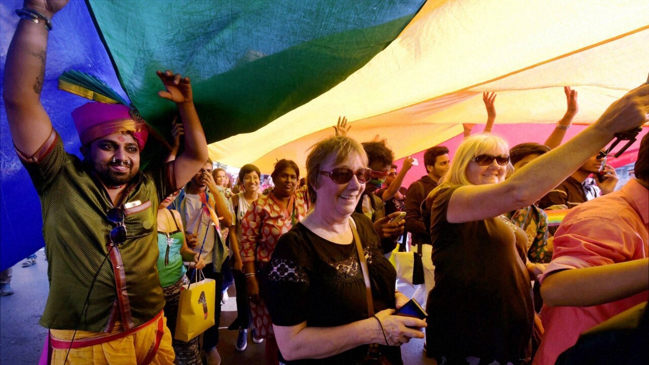 In Pictures: Over 7,000 march for LGBT rights at Mumbai's pride parade