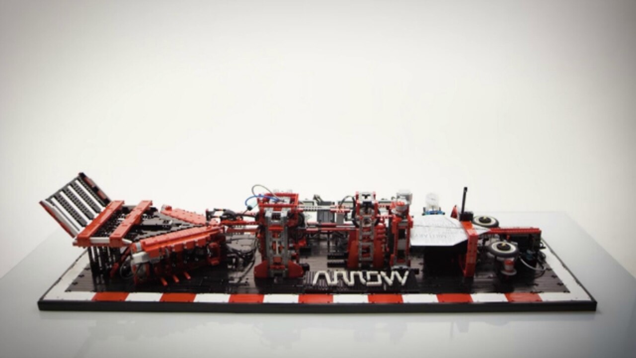 Watch: This Super Bowl ad has a Lego machine that builds paper planes