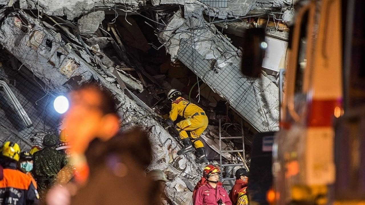 Death toll at collapsed building in Taiwanese city reaches 114 as ...