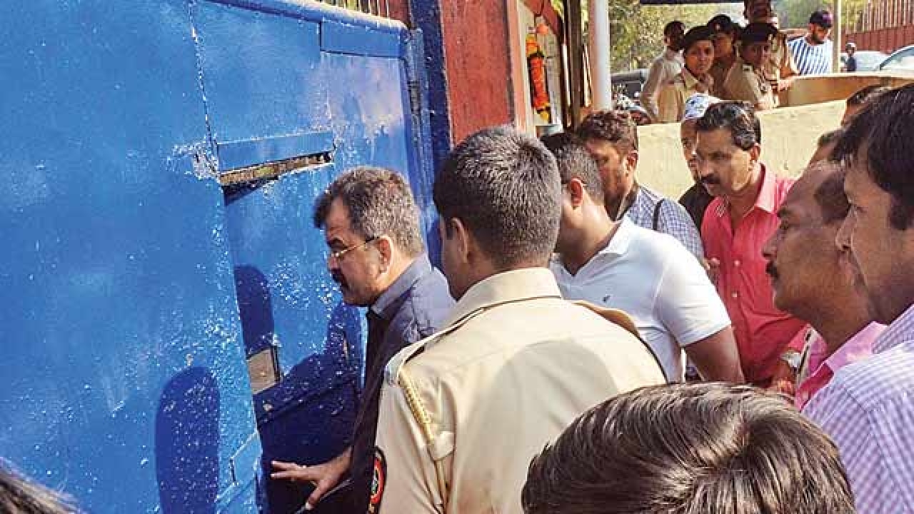 NCP leader Jitendra Awhad visits Thane jail to receive Najib Mullah