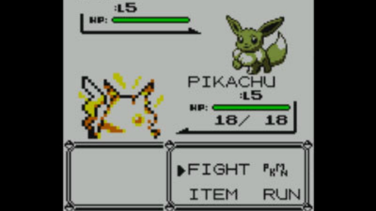 “Pokémon Red Version” (Game Boy Color - Nintendo, 1996) cross-stitch ...