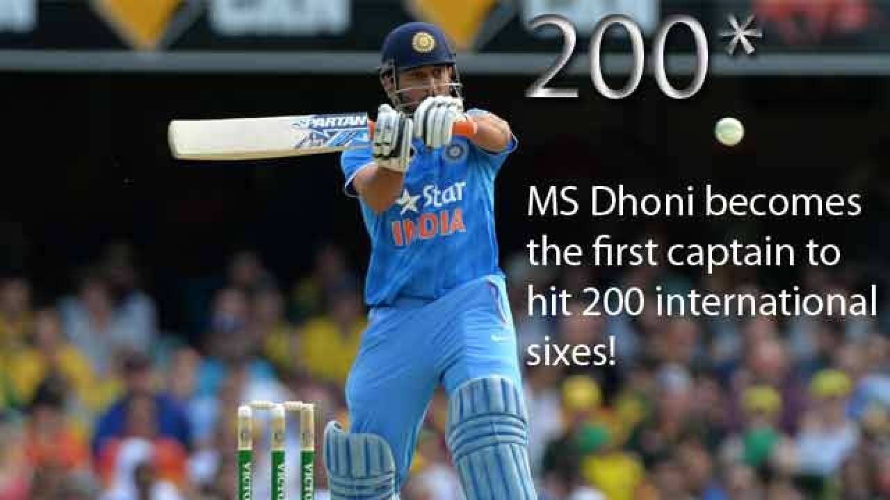 Watch: Here's how MS Dhoni reached another milestone with this 'six ...