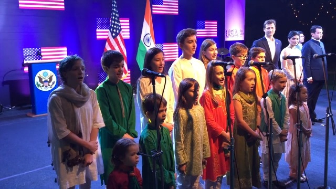 Watch: This video of US consulate kids singing the national anthem will ...