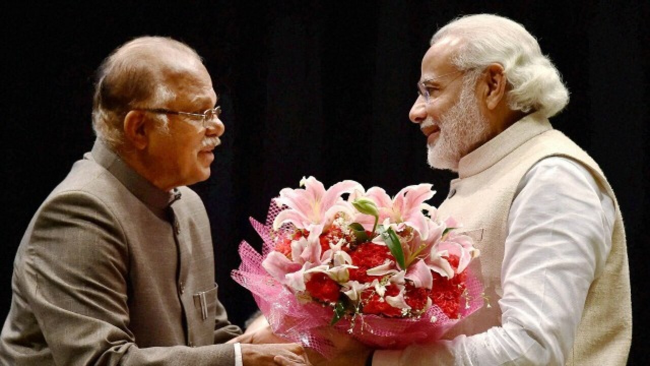 PM Narendra Modi felicitates retired, retiring Rajya Sabha MPs
