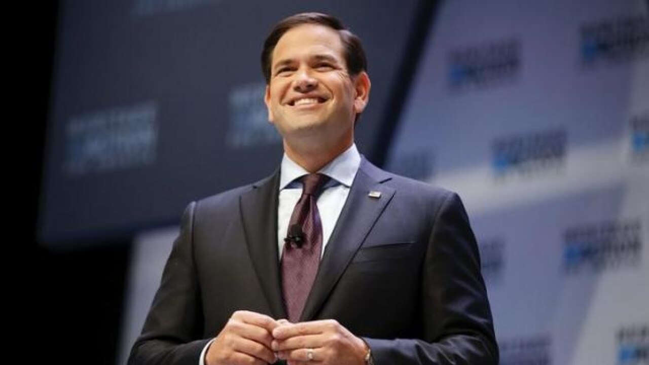 US Republican Marco Rubio on making a play for 2016 vice presidency
