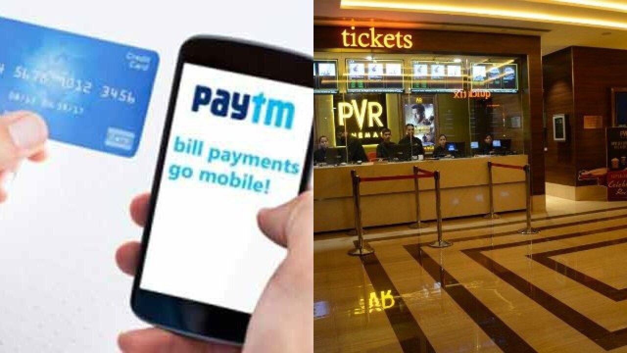 Now, buy PVR tickets on Paytm