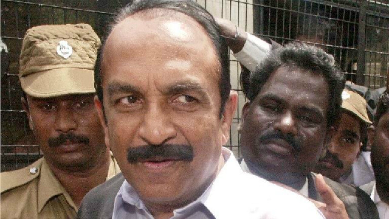 Tamil Nadu Assembly elections: Vaiko storms out of TV interview on ...