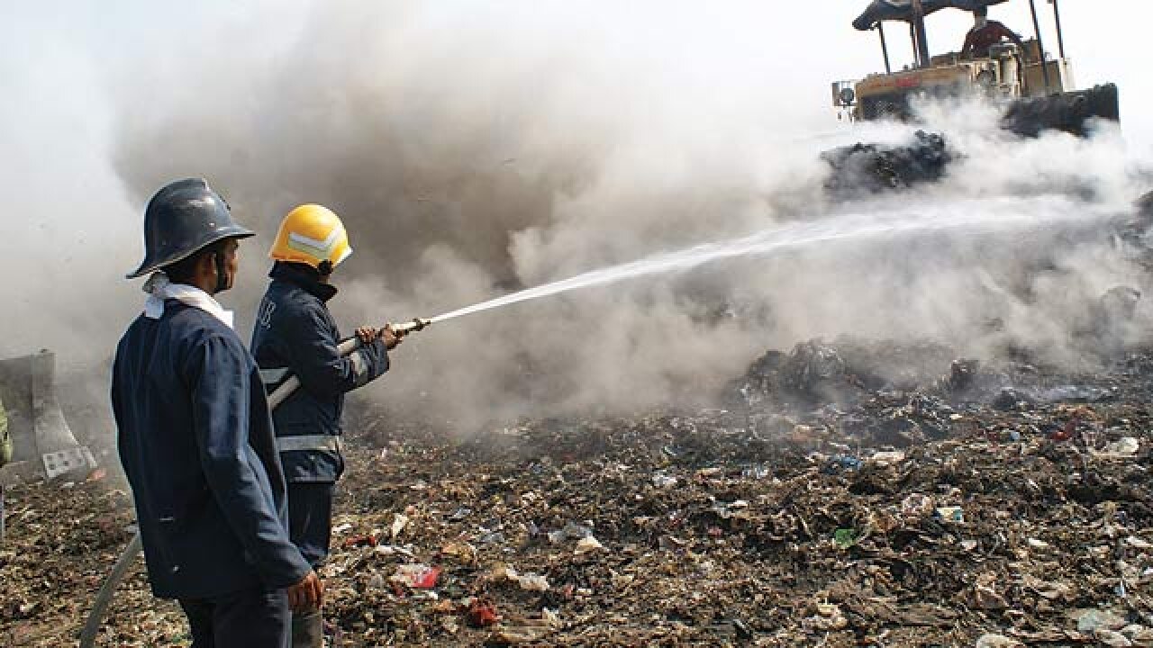 Two borewells dug at Deonar dump entry to provide water for firefighting