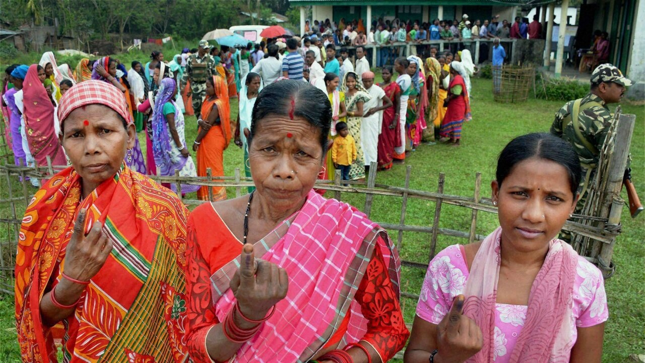 In pictures: First phase of voting in West Bengal, Assam