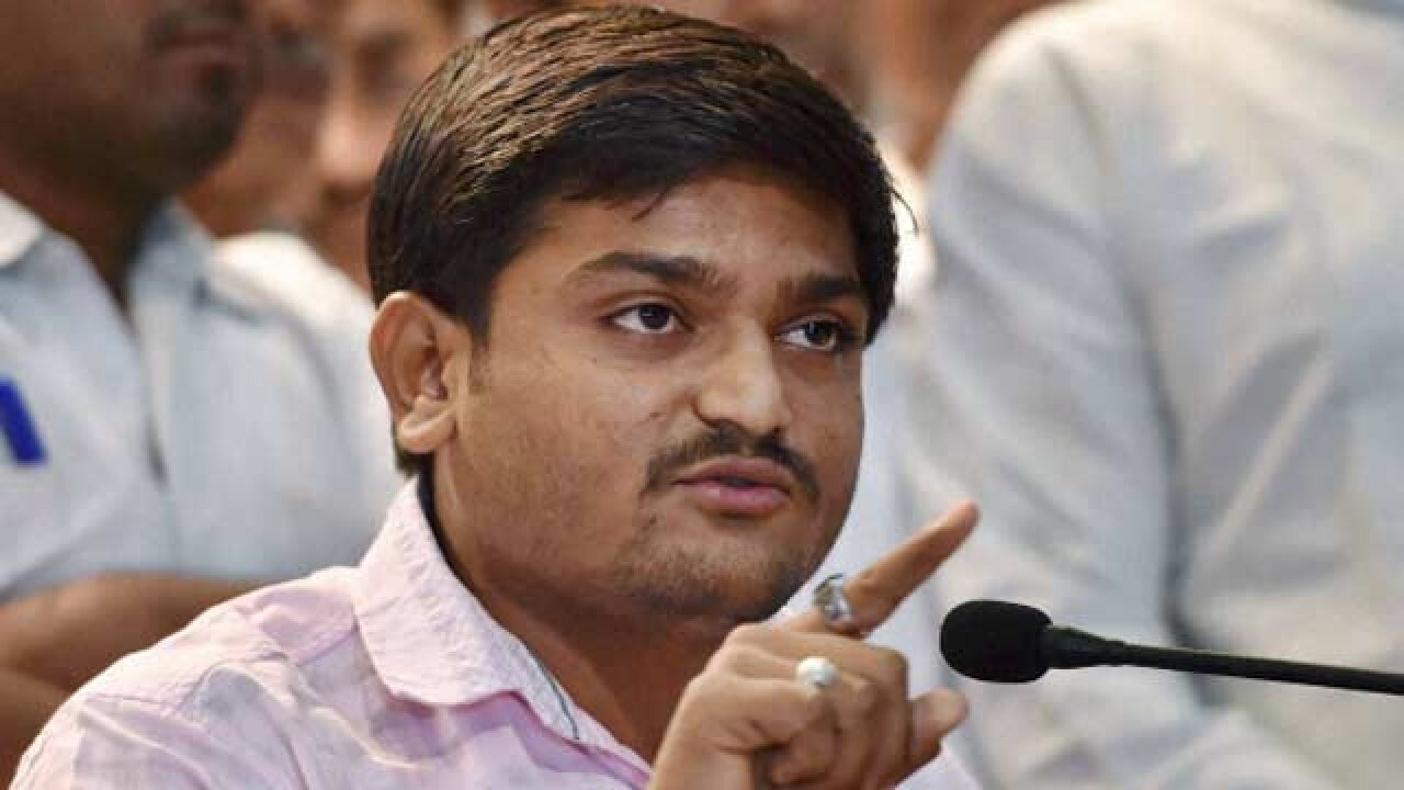 Sedition charges: Police's action led to violence, argues Hardik Patel ...