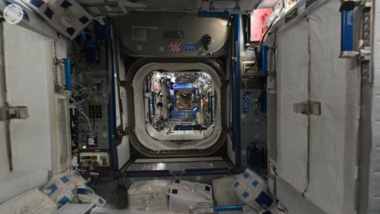 Watch: Take a 360-degree tour of the International Space Station