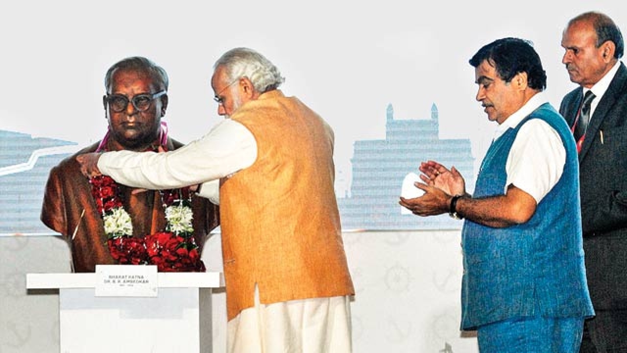 Modi links Ambedkar to Maritime policy