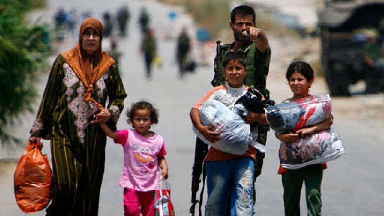 Civilians risk starvation at Palestinian refugee camp