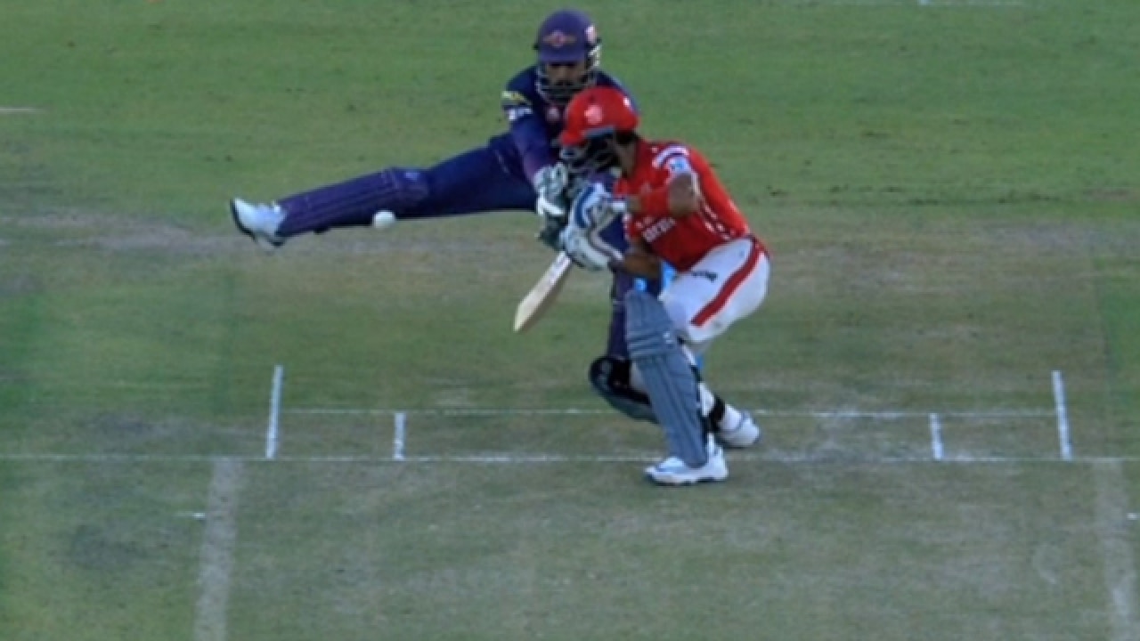 Watch: Dhoni performs rare wicket-keeping show, earns comparison with ...