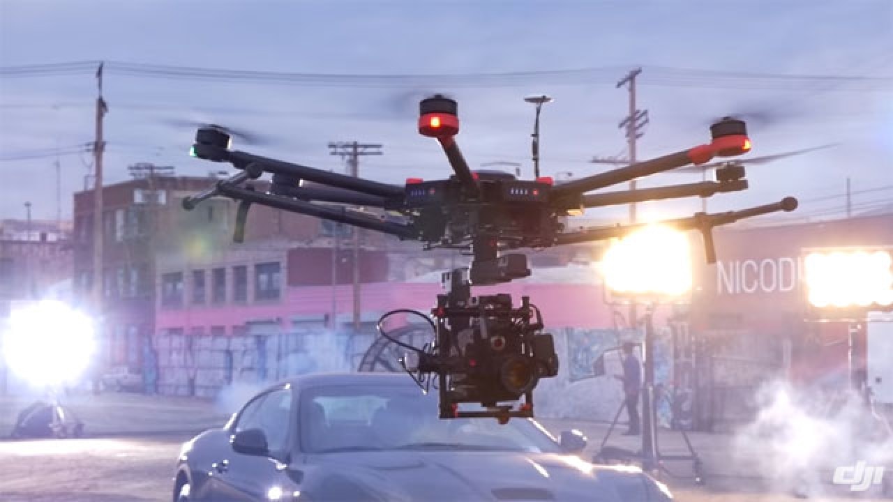 Watch: DJI shows off their new M600 pro-quality aerial photography drone