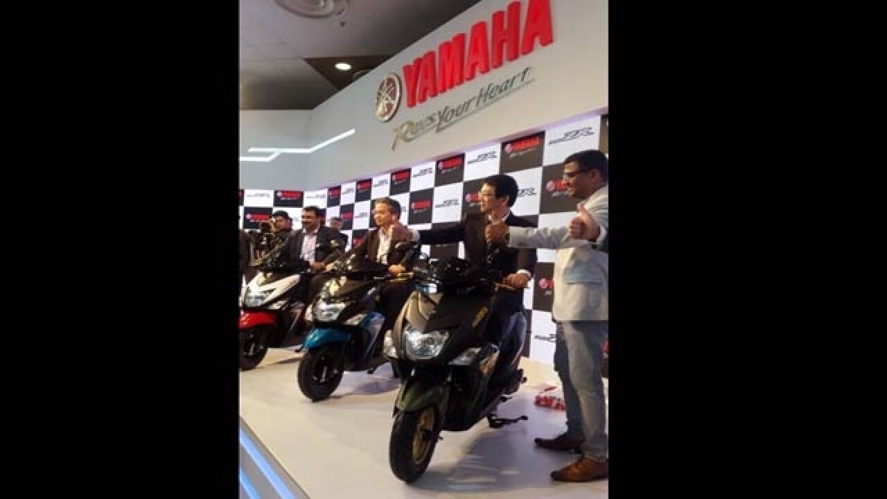 Yamaha Cygnus Ray-ZR scooter launched at Rs 52,000