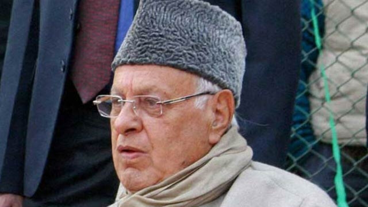 Farooq Abdullah demands revocation of AFSPA