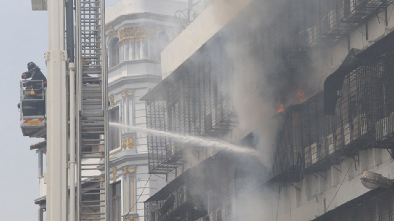 Fire at commercial building in south Mumbai
