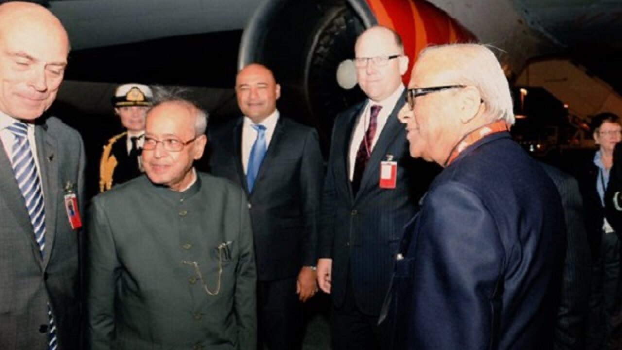 President Mukherjee arrives in New Zealand on second leg of his two ...