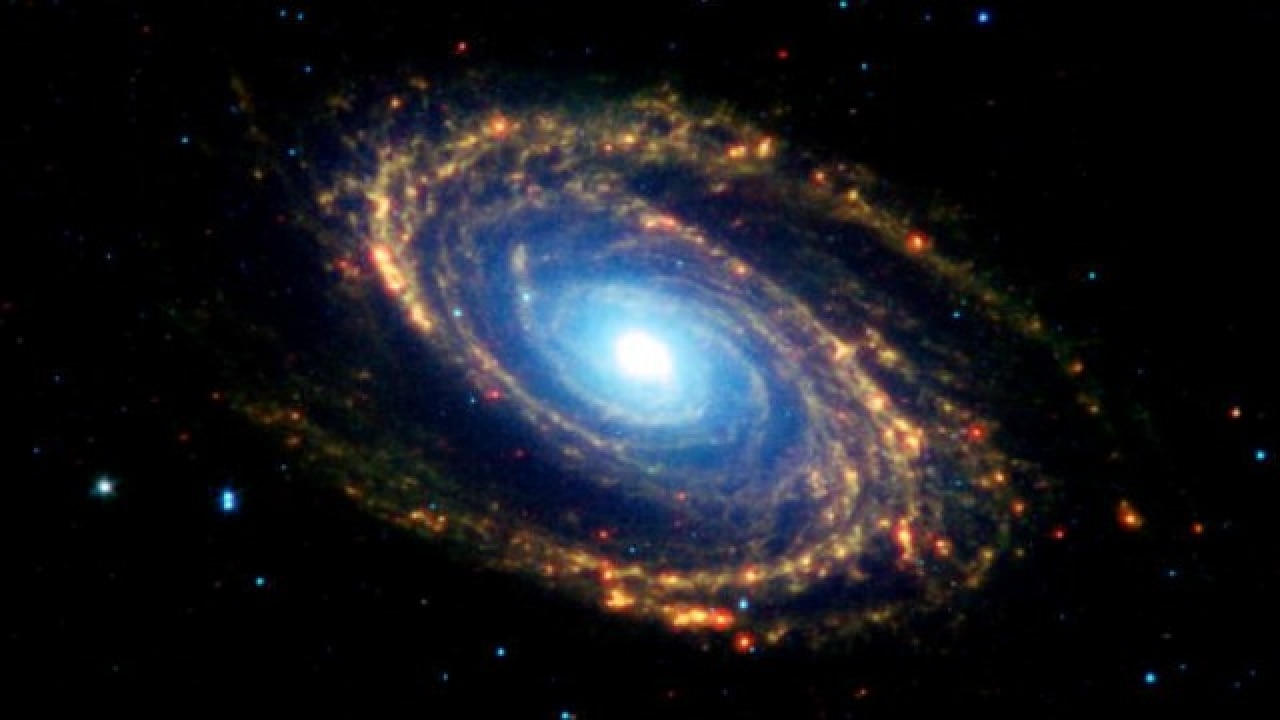 Hubble spots galaxy hiding in the night sky