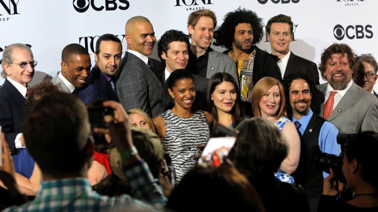 Broadway hit 'Hamilton' leads Tony nominations with a record 16 nods