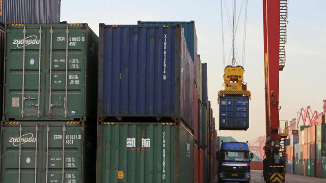 China's April exports fall 1.8%, imports down 10.9% China's April exports fall 1.8%, imports down 10.9%